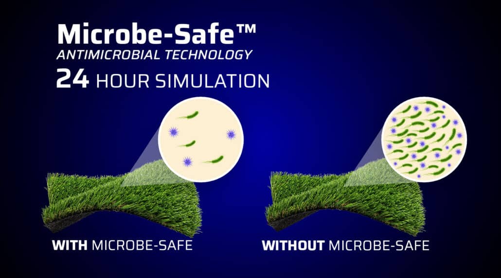 Microbe-Safe™ Antimicrobial Turf Products // IDEAL TURF